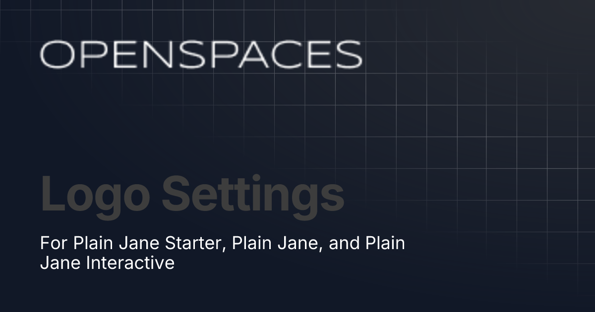 Logo Settings | Openspaces